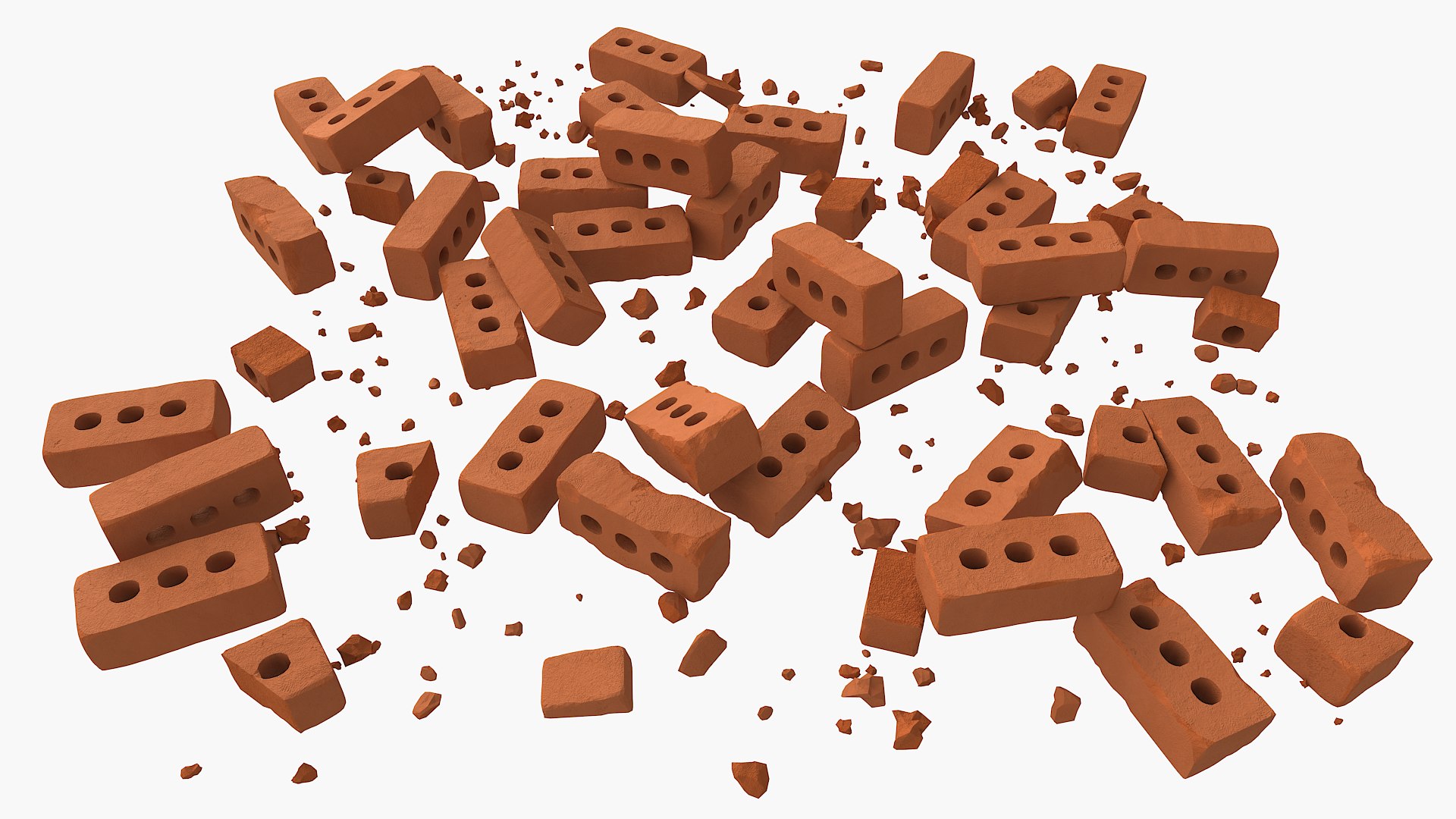 3D Model Brick Debris 1 - TurboSquid 2132055