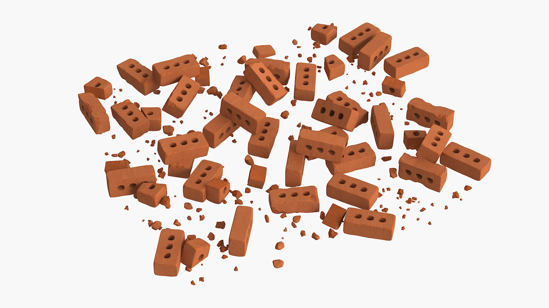 3D Model Brick Debris 1 - TurboSquid 2132055