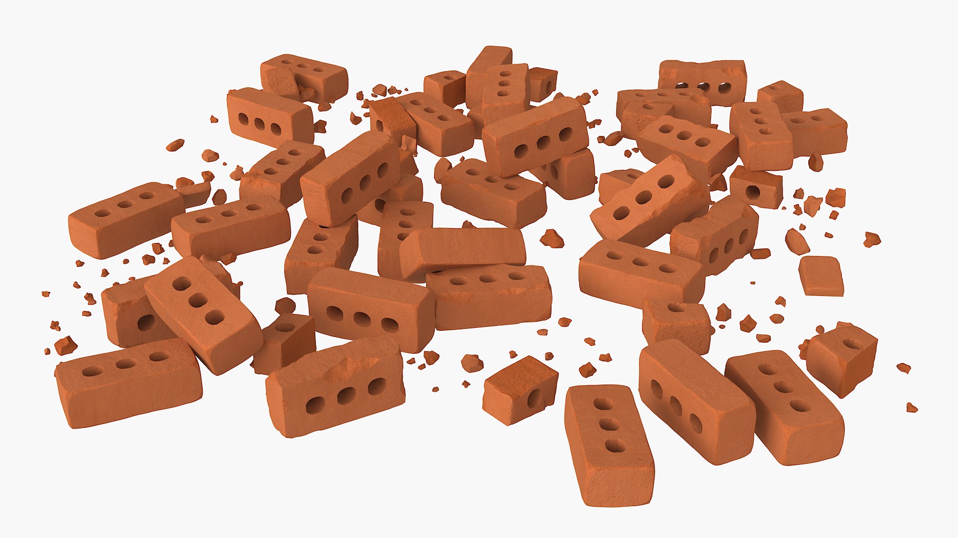 3D Model Brick Debris 1 - TurboSquid 2132055