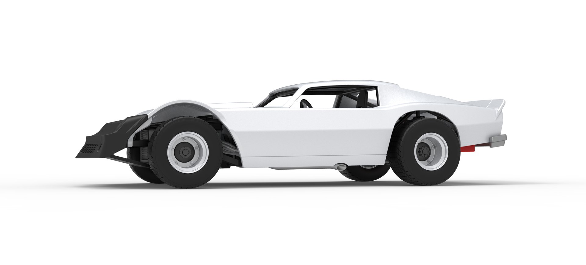 Vintage Dirt Late Model Race Car Version 3 Scale 1 To 25 3D Model ...