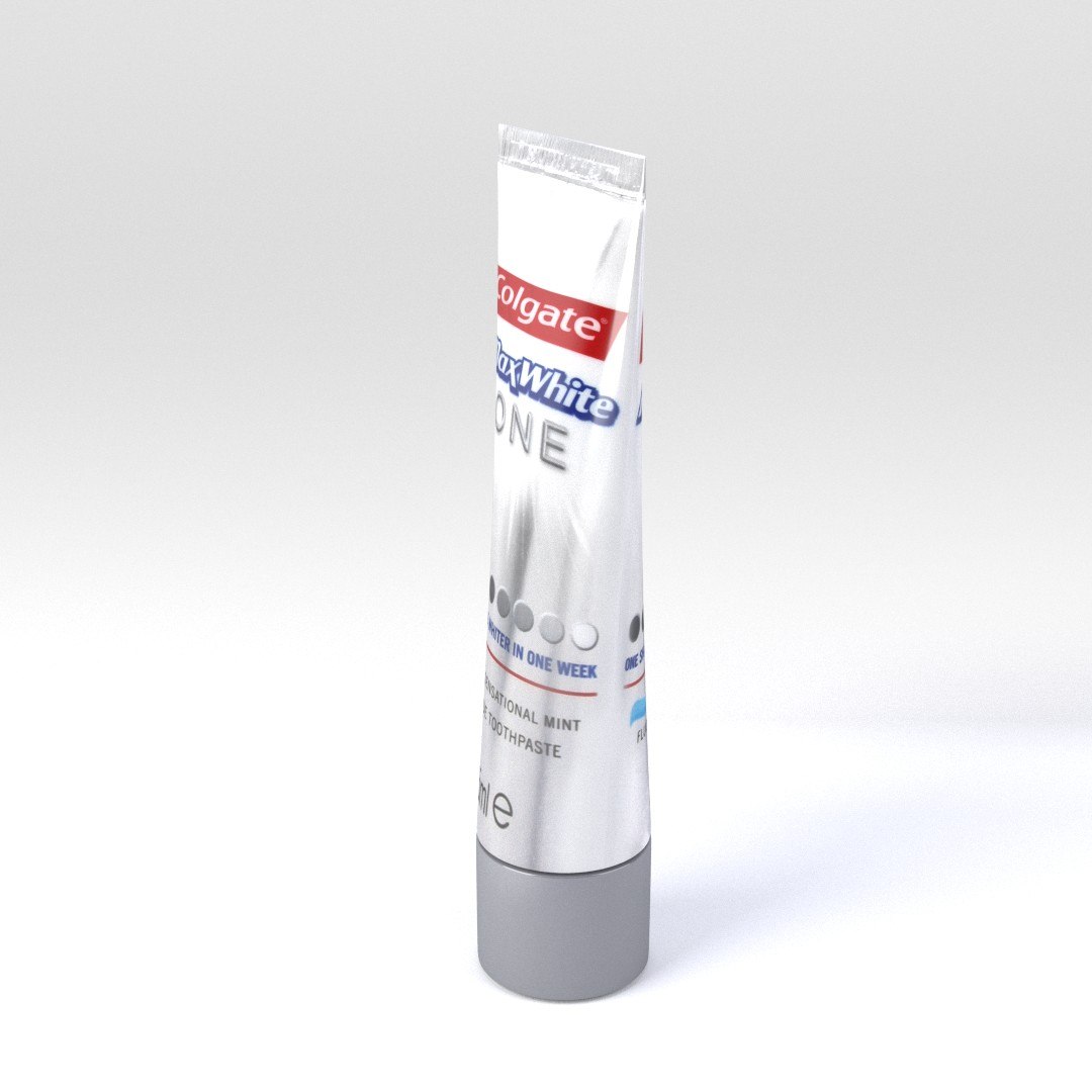 3d Model Colgate Toothpaste