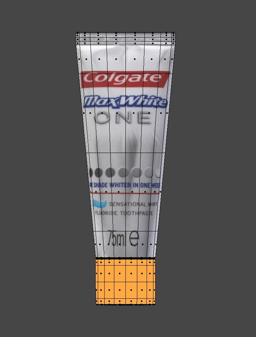 3d Model Colgate Toothpaste