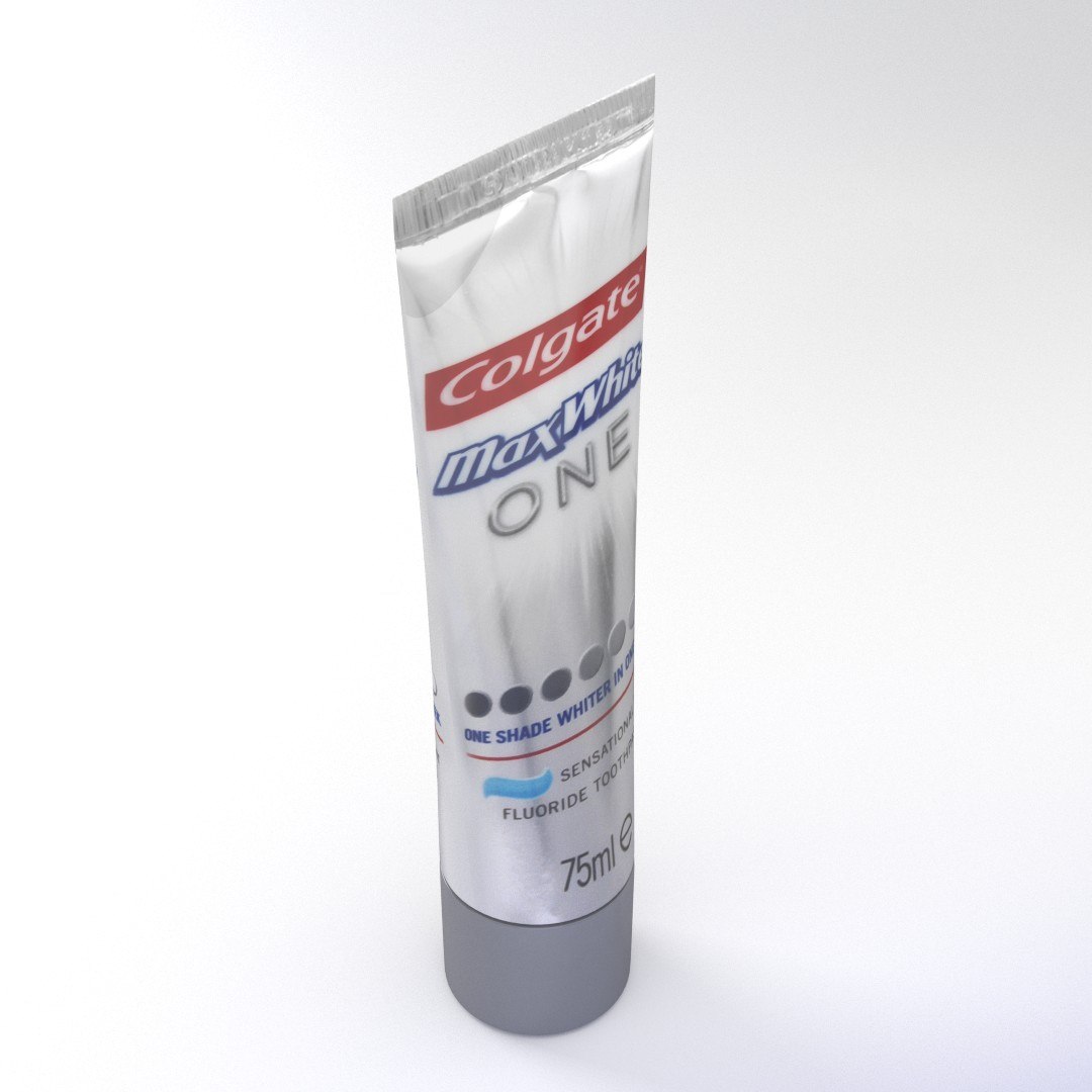 3d Model Colgate Toothpaste