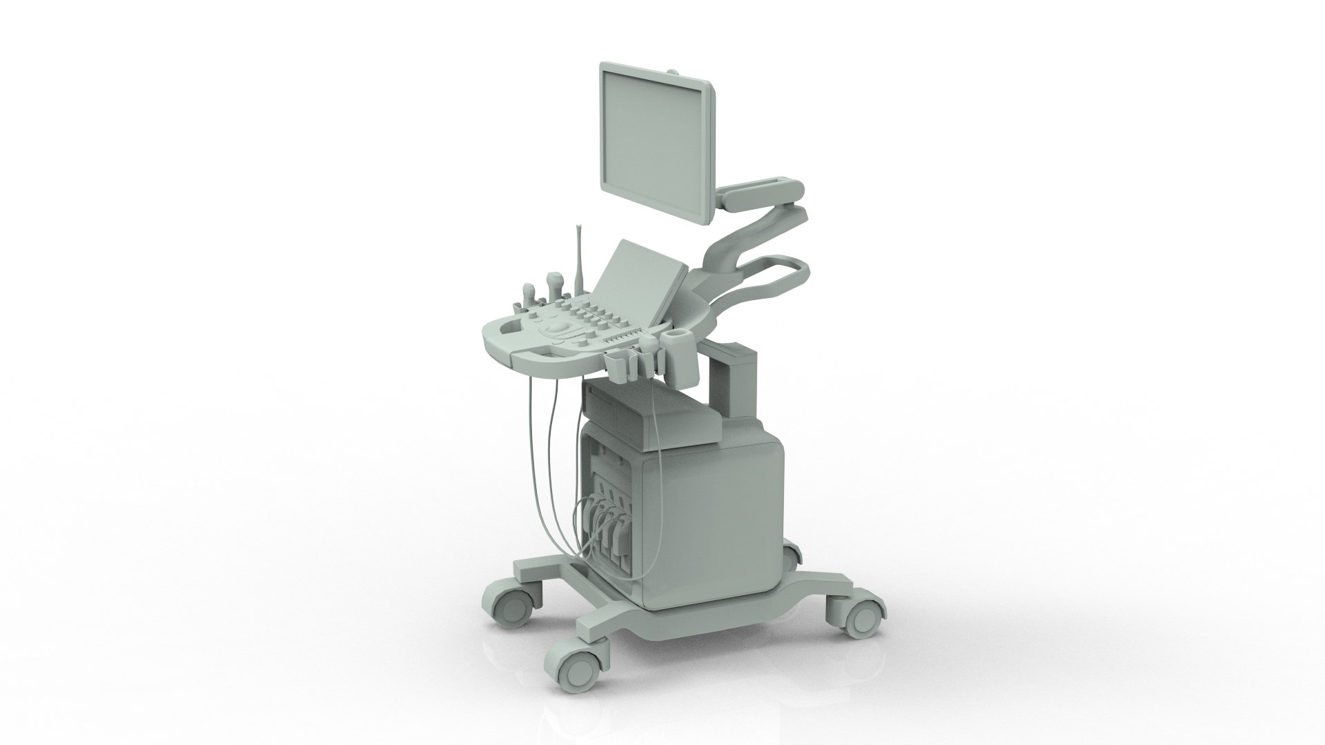 Ultrasound Machine 3D Model - TurboSquid 2175190