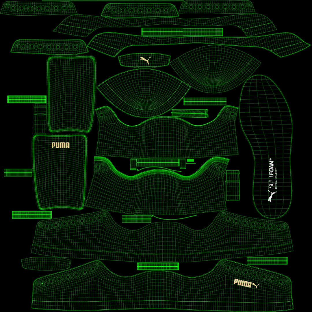 3D Puma Smash 3 Platform Oatmeal Suede Sneakers Model - TurboSquid 2258078