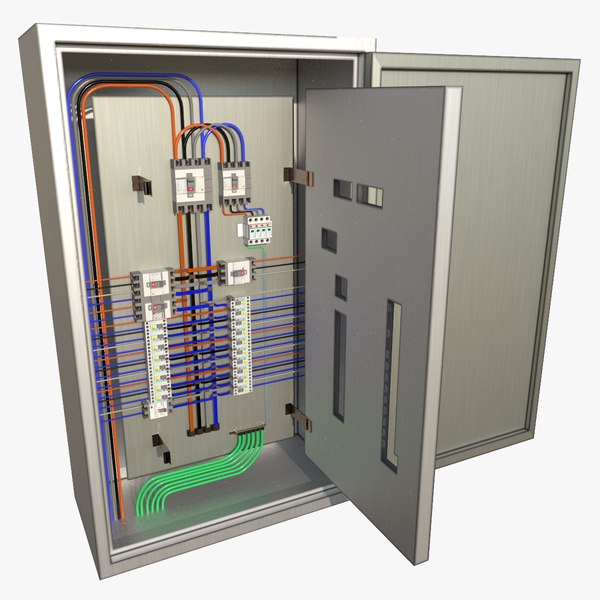Electrical Panel 3D Models for Download | TurboSquid