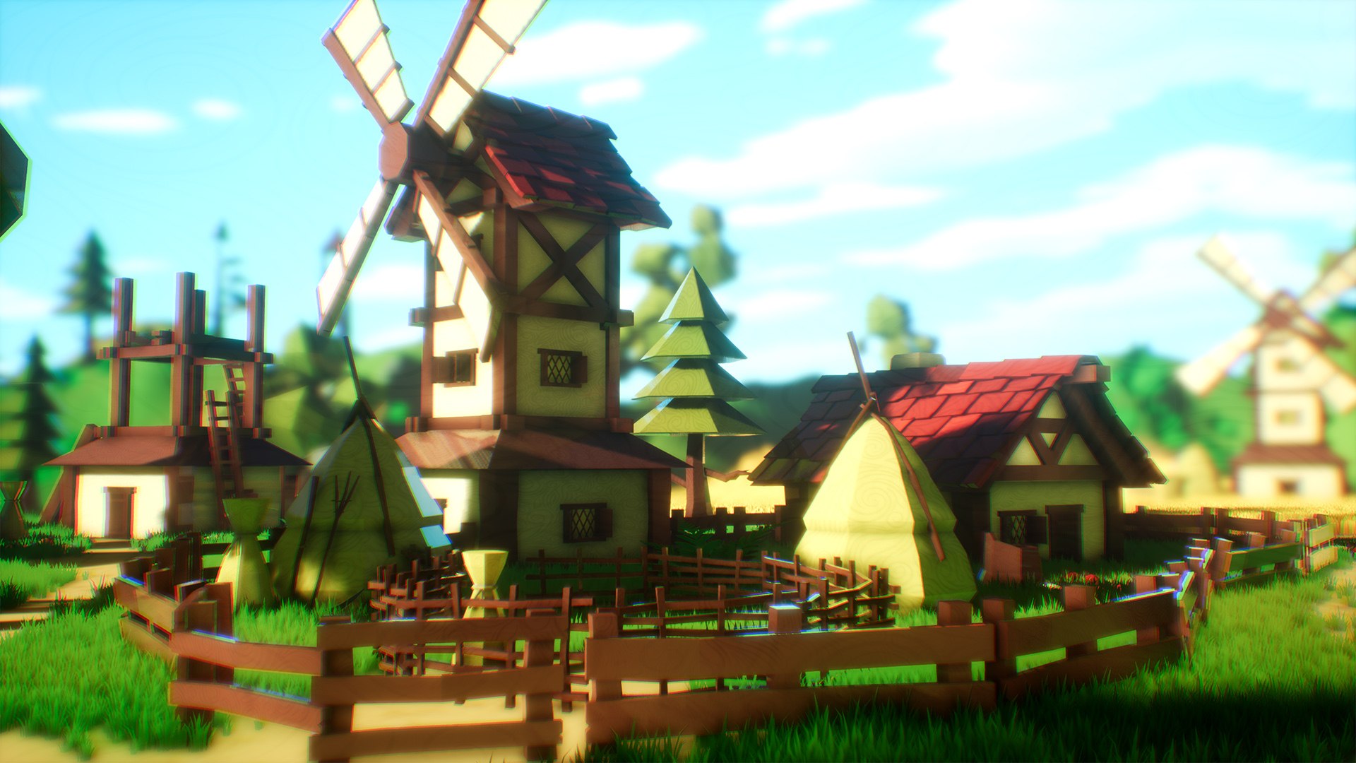 Medieval Modular Village 67 Assets 3D Model - TurboSquid 1984307