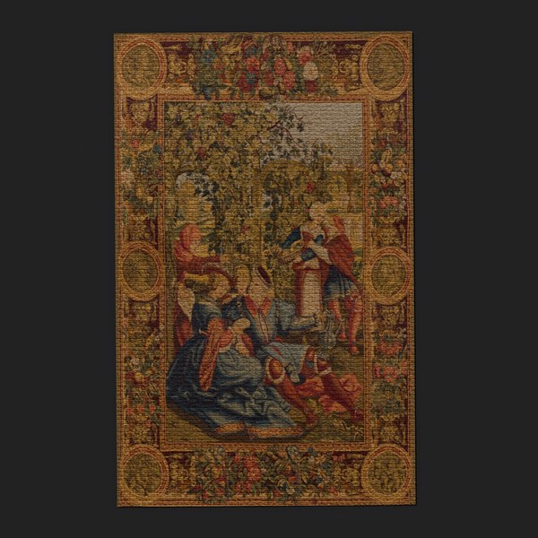 3D Tapestry Models | TurboSquid