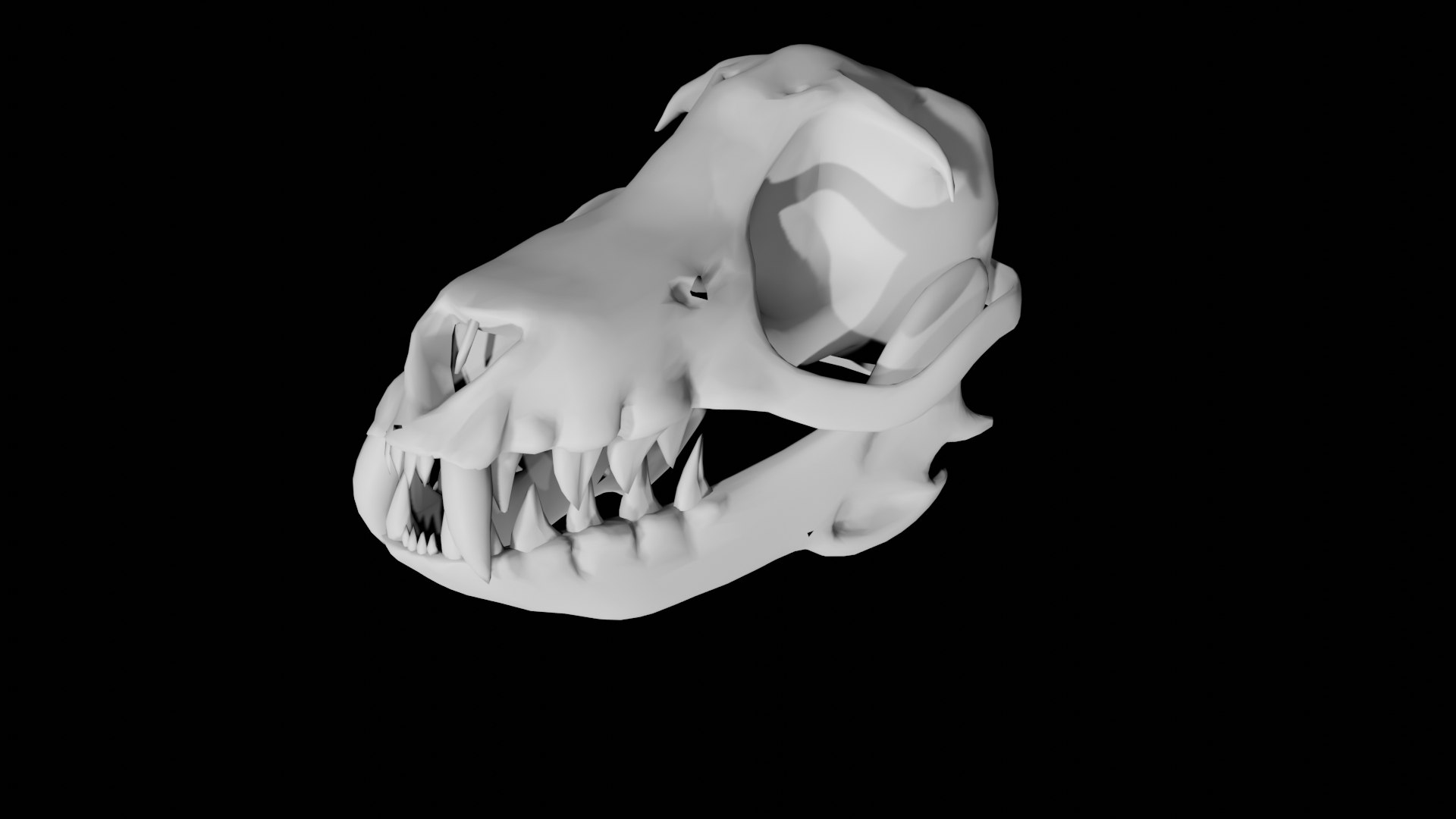 3D Rigged Bat Skull - TurboSquid 1839726