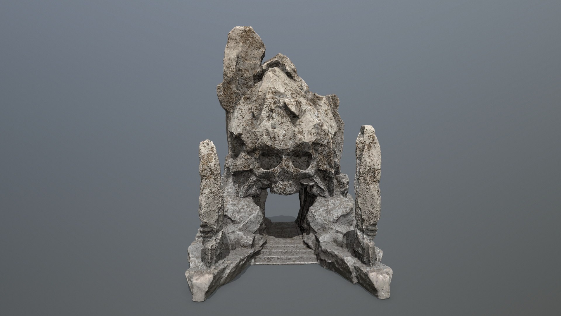 Skull Gate model - TurboSquid 2147072