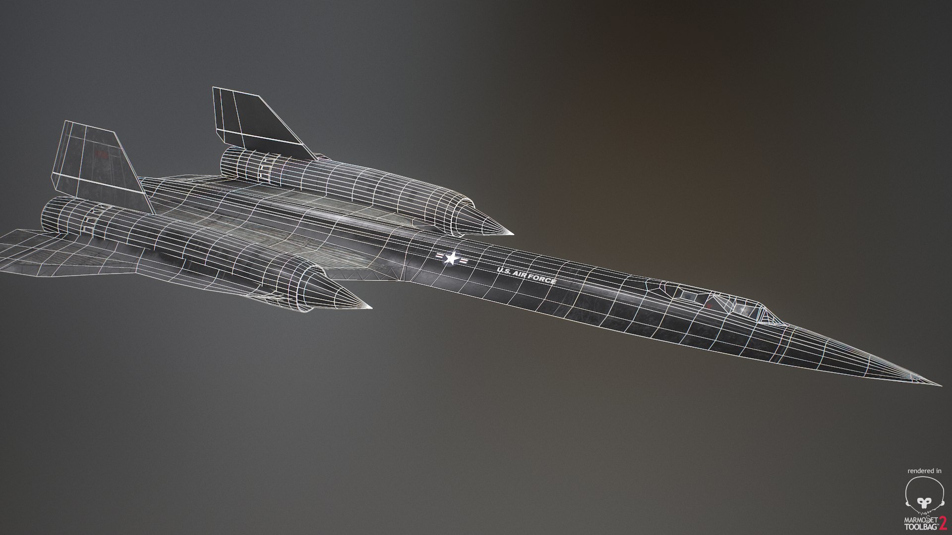 Sr-71 military aircraft model - TurboSquid 1193967