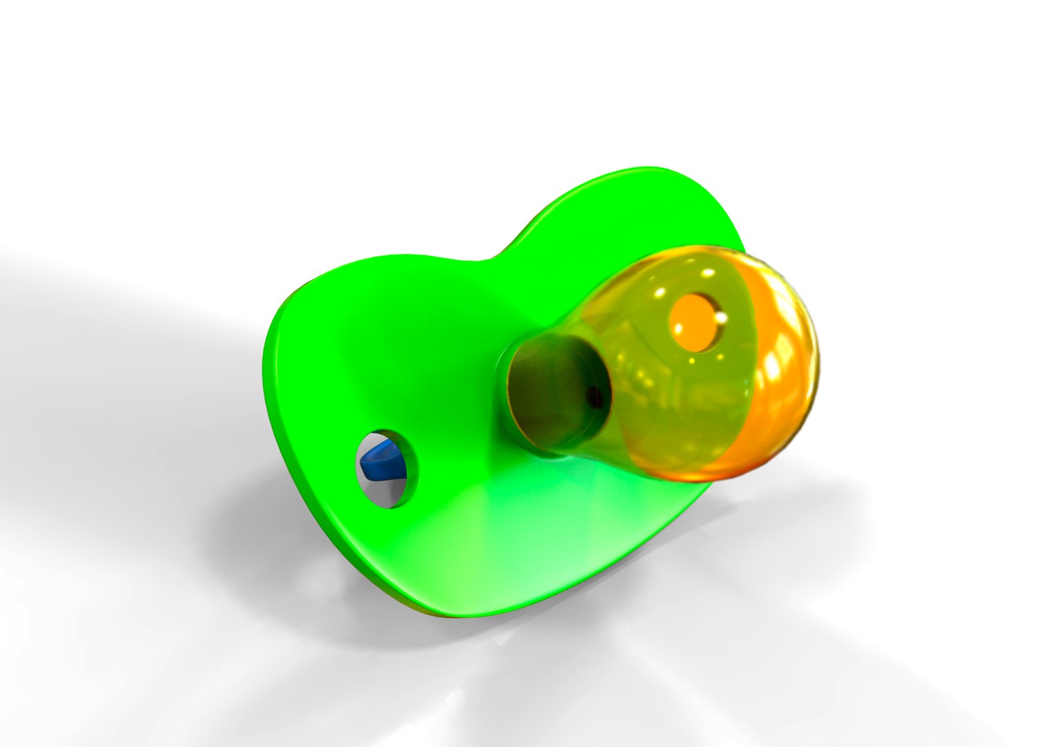 Realistic Pacifier Children 3D - TurboSquid 1358144