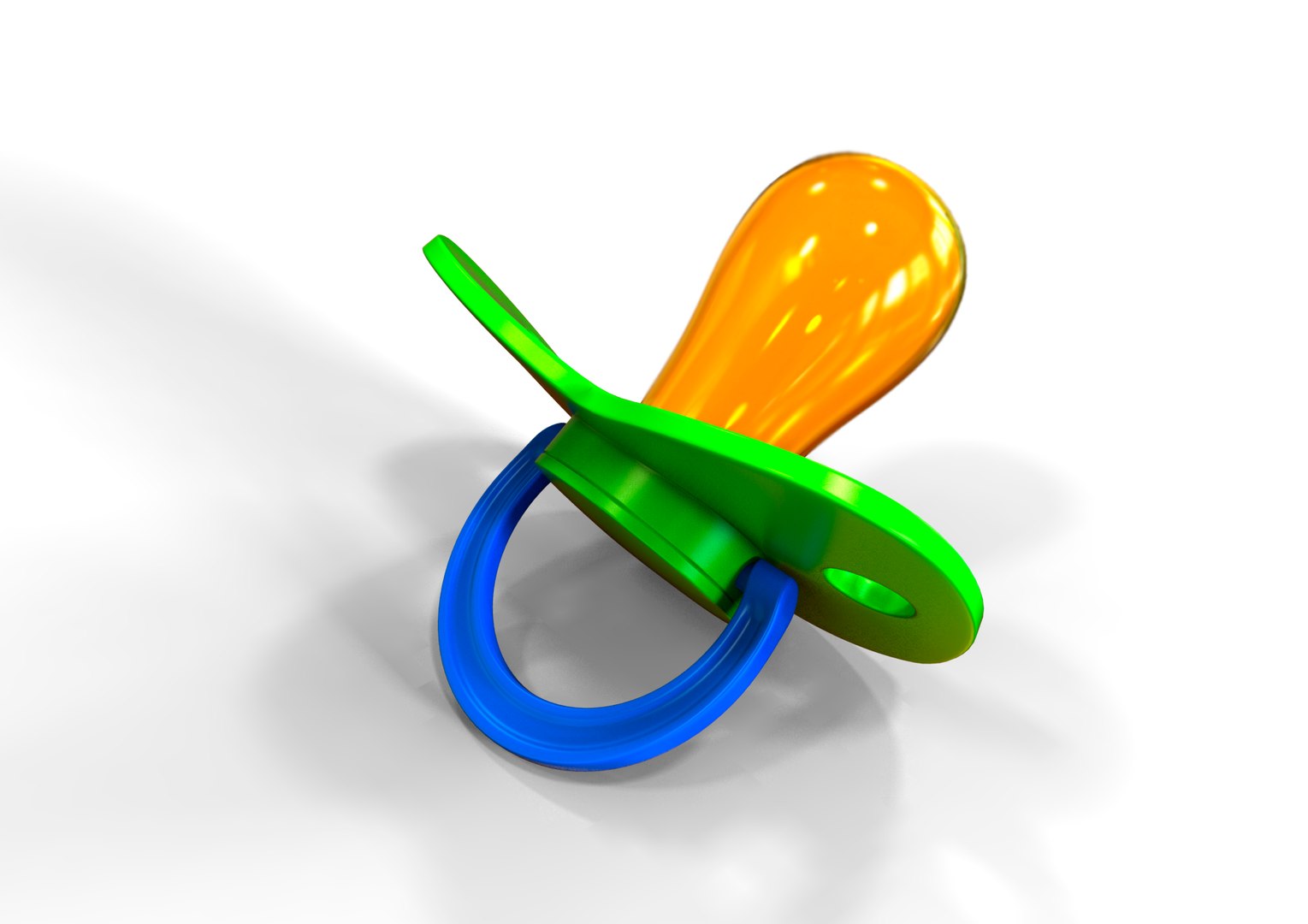 Realistic Pacifier Children 3D - TurboSquid 1358144