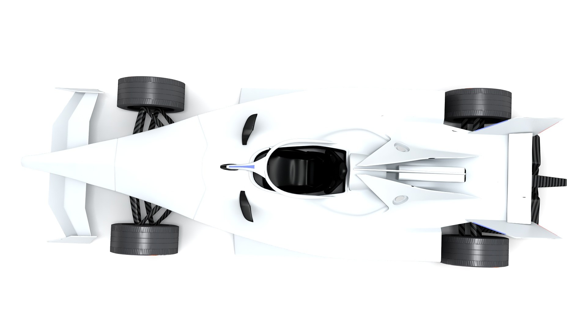 Gen3 Formula E Race Car Season 2022 - 2023 White Model - TurboSquid 2086070