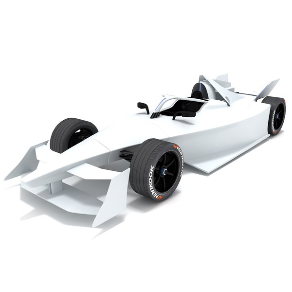 modelo 3d Gen3 Formula E Race Car Season 2022 - 2023 white - TurboSquid ...