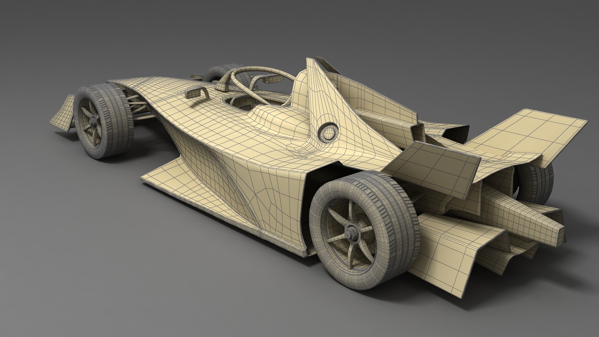 Gen3 Formula E Race Car Season 2022 - 2023 White Model - TurboSquid 2086070