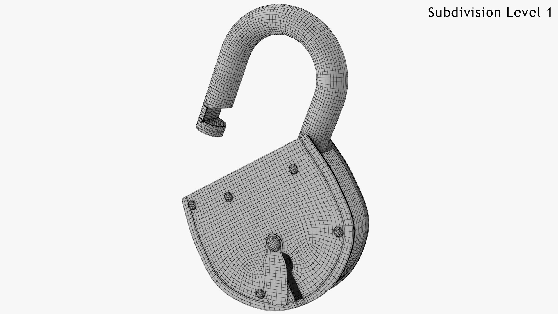 3D PadLock V4 Model - TurboSquid 2162327