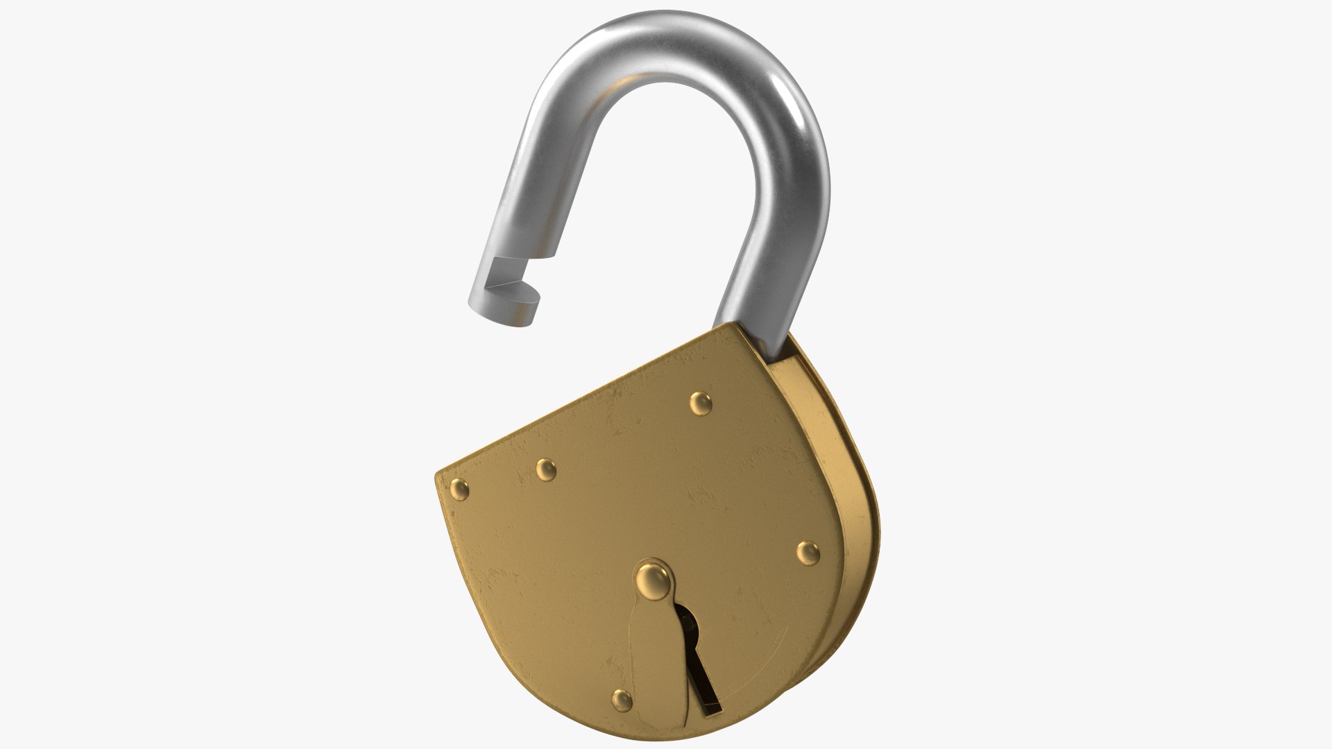 3D PadLock V4 Model - TurboSquid 2162327