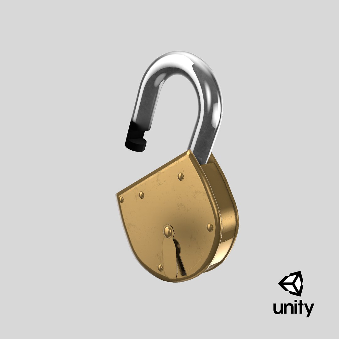 3D PadLock V4 Model - TurboSquid 2162327