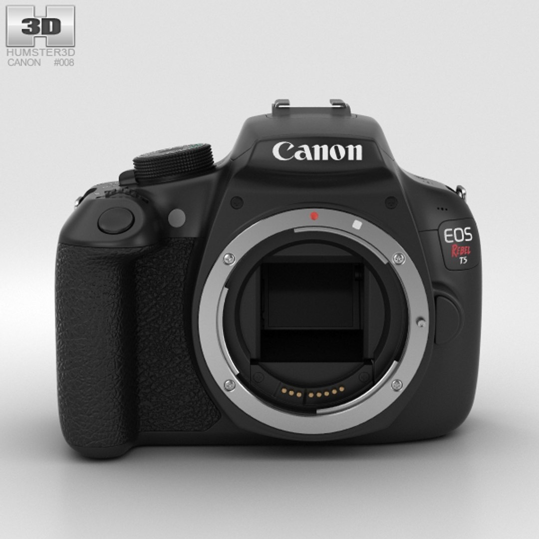 3D canon rebel eos model - TurboSquid 1286383