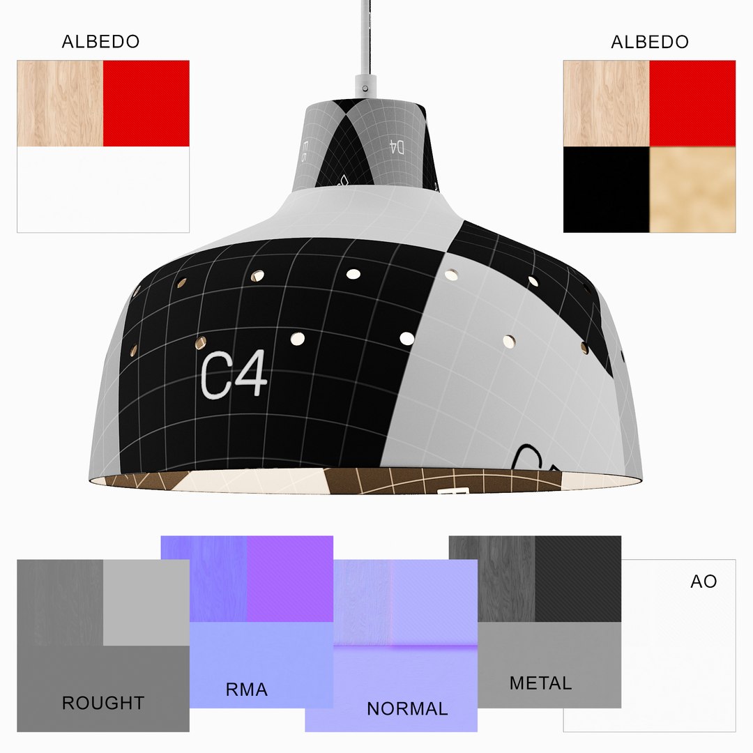 Bits Lamp 3D Model - TurboSquid 1853912