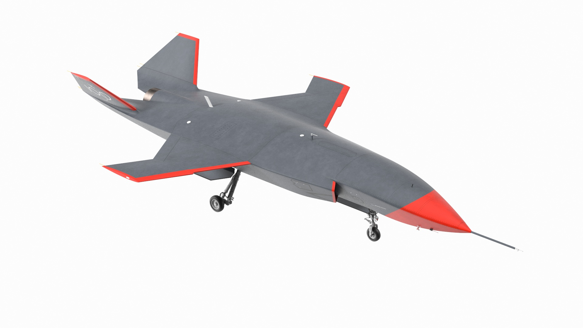 Boeing MQ-28 Ghost Bat Rigged For Maya 3D - TurboSquid 2069133