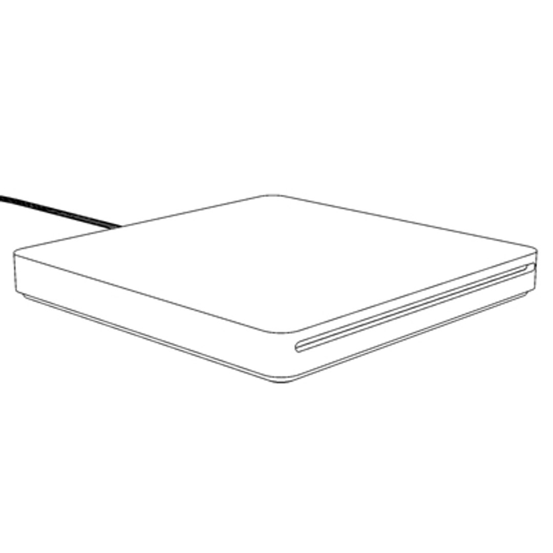 Apple Superdrive 3d Model