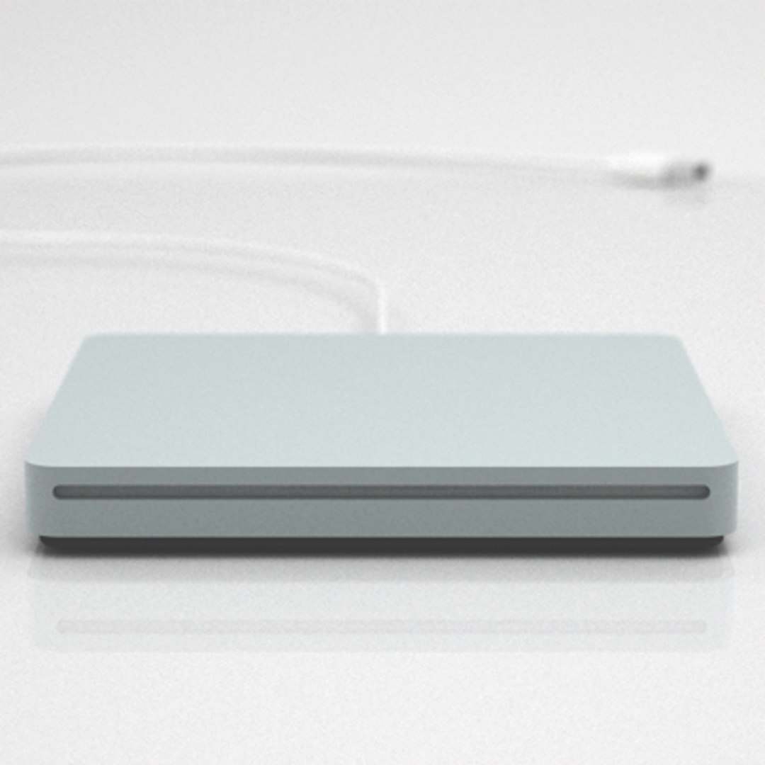 Apple Superdrive 3d Model