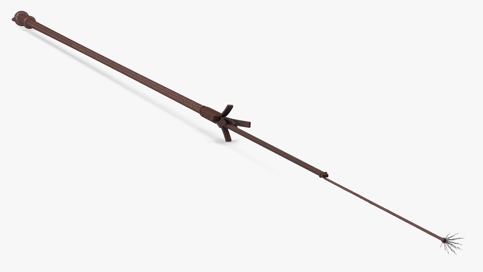 3D Model Cowboy Whip Brown - TurboSquid 2099697