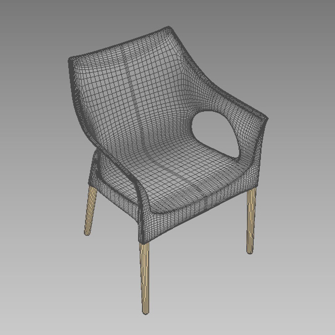 3D Designer Natural Ola Chair Model | 1147276 | TurboSquid
