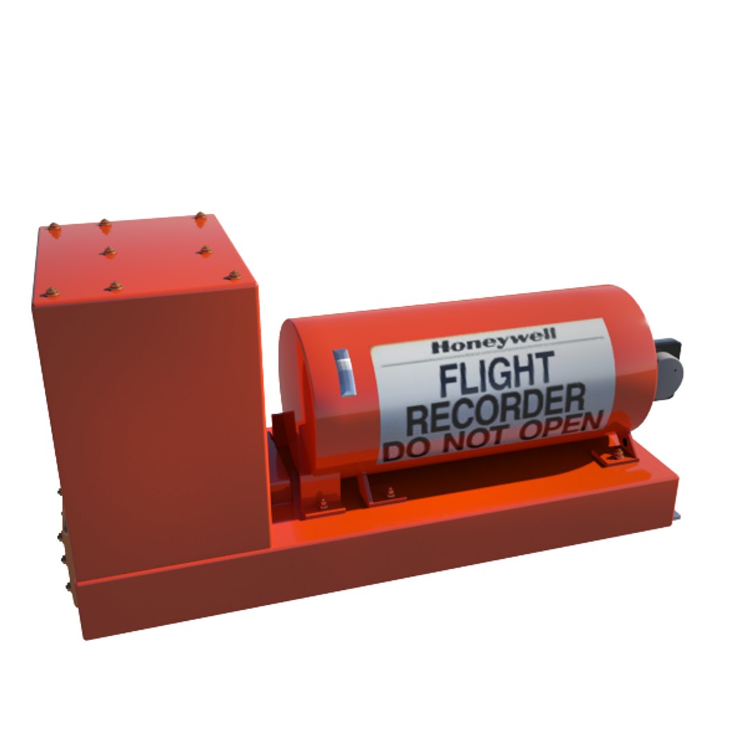 Honeywell Flight Recorder 3d Model