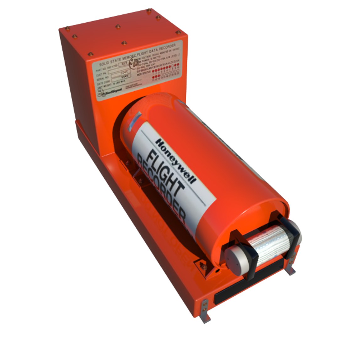 Honeywell Flight Recorder 3d Model