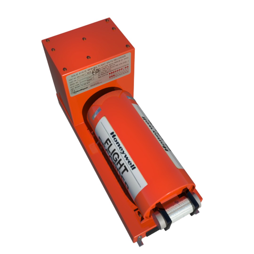 Honeywell Flight Recorder 3d Model