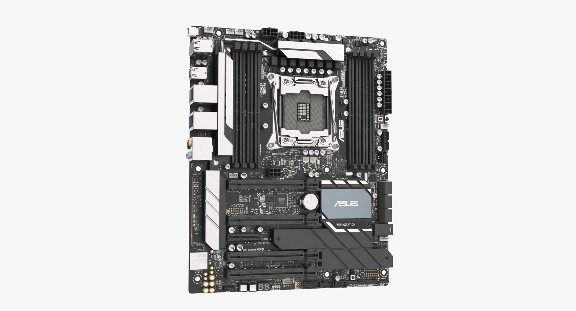 Asus Ws X299 Pro 3D Model - TurboSquid 1399242