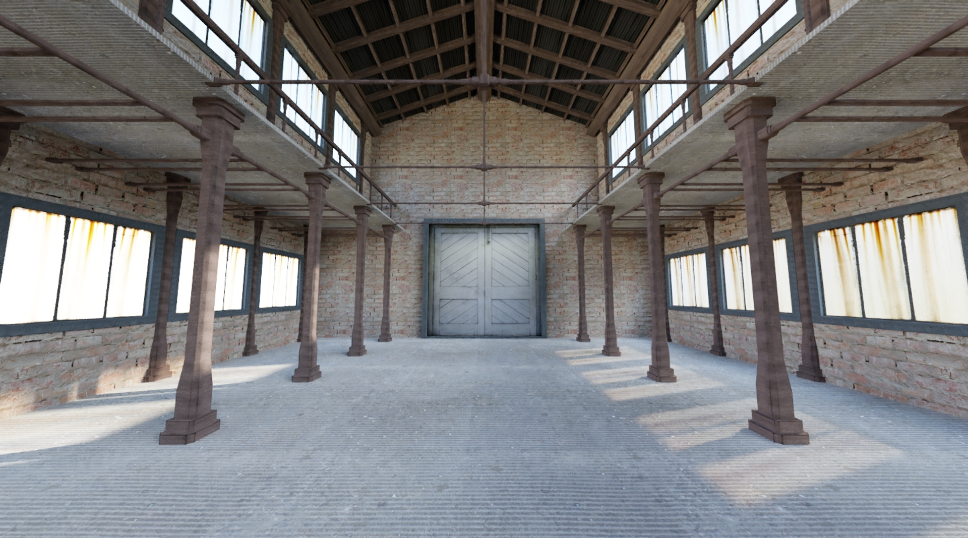 Old Warehouse 3D Model - TurboSquid 1244783