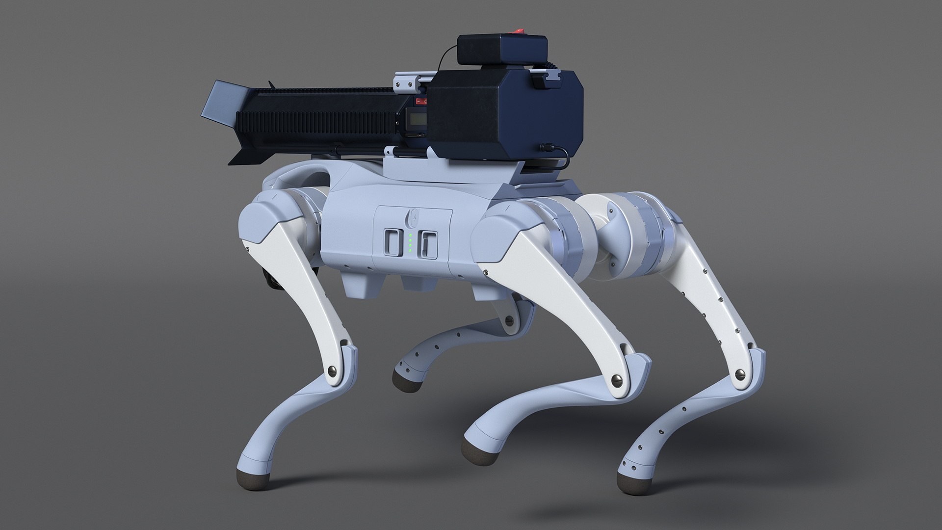 3D Thermonator Robot Dog In Walking Pose - TurboSquid 2252647