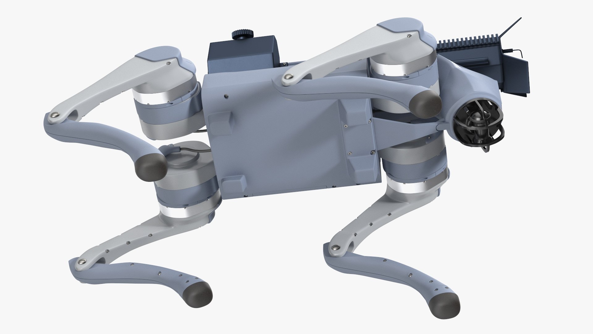 3D Thermonator Robot Dog In Walking Pose - TurboSquid 2252647
