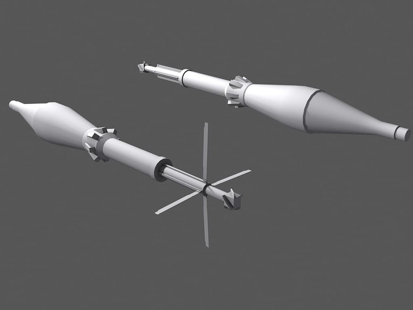 Rocket Launcher 3d Model
