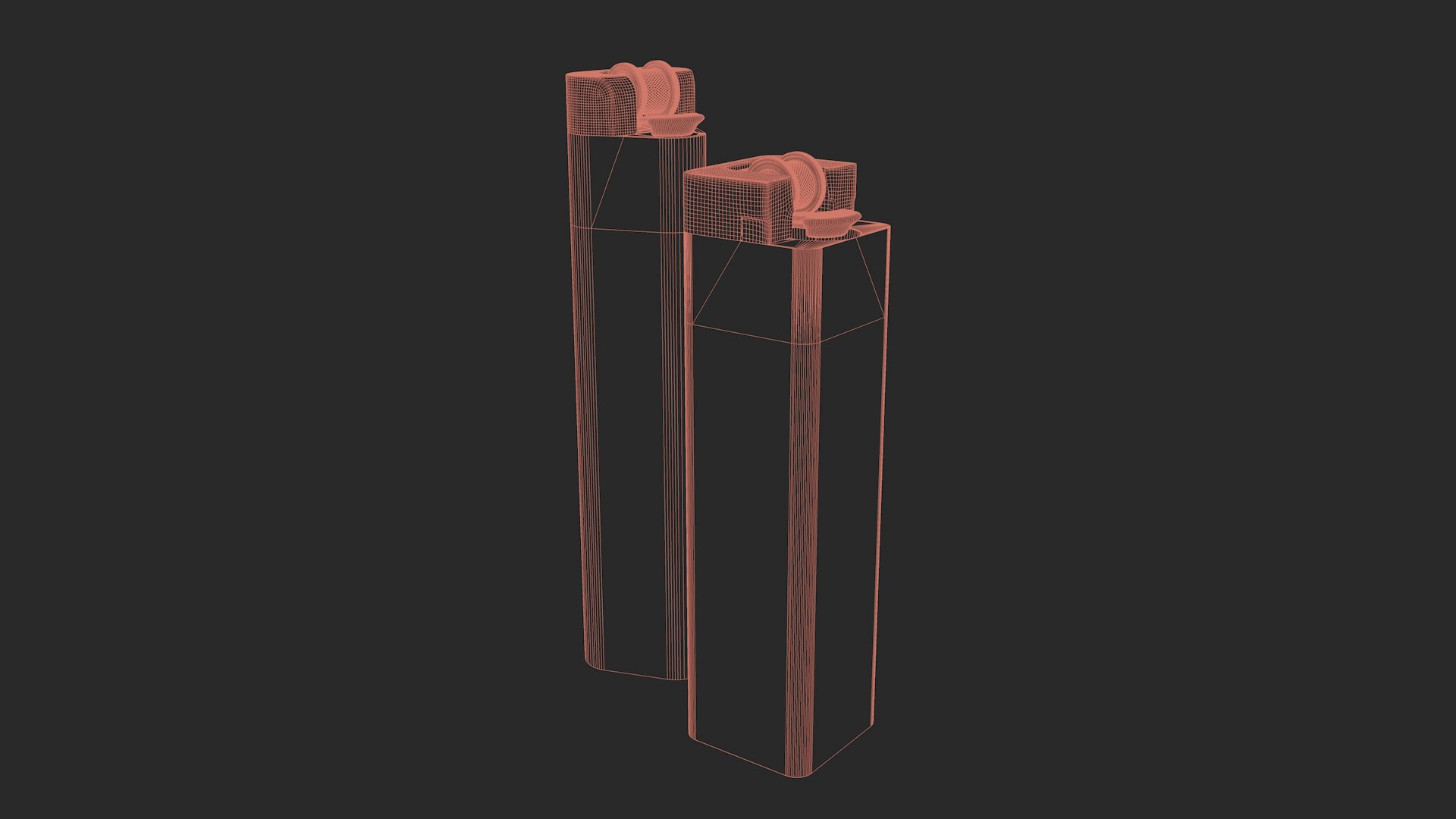 3D Model 2 Lighters - TurboSquid 1945322