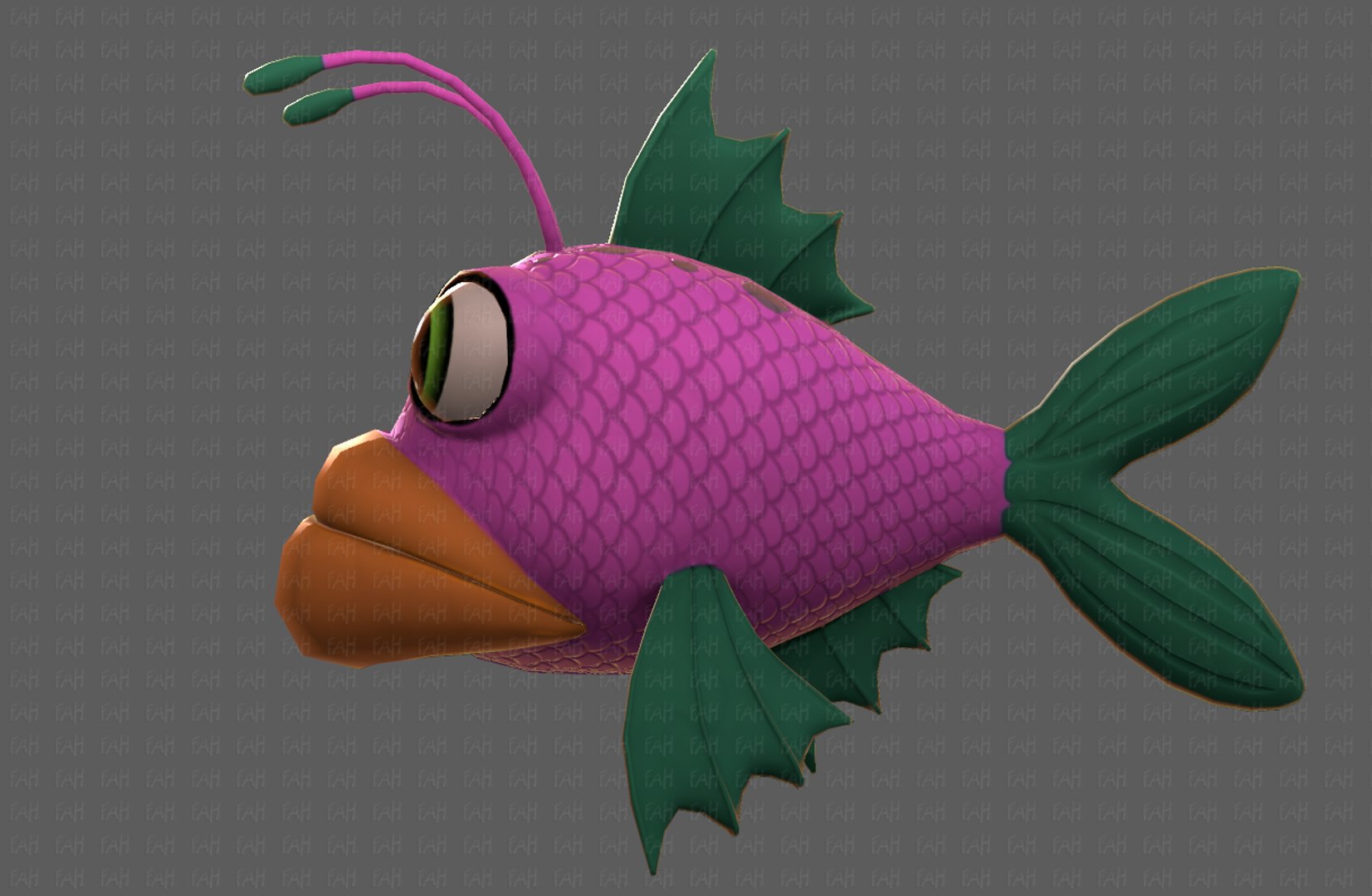 3D Fish V08 - TurboSquid 2032082