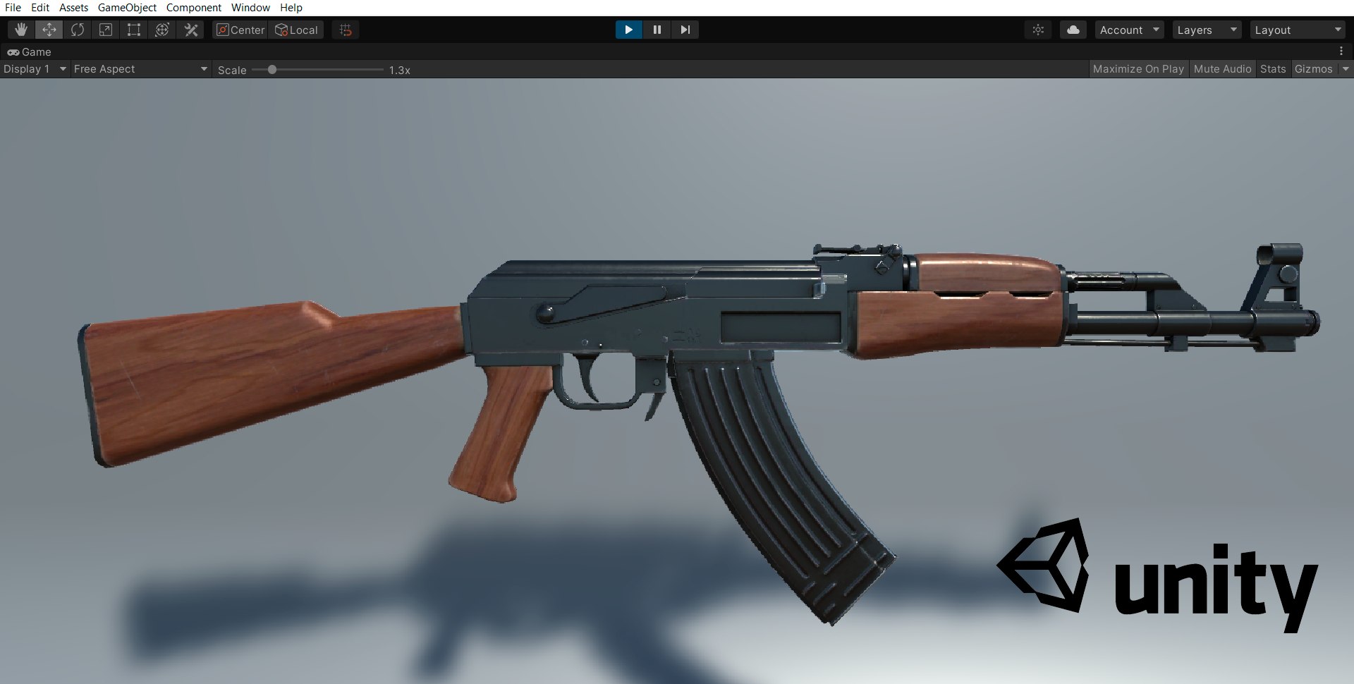 AK-47 PBR Low-poly Game Ready 3D Model 3D Model - TurboSquid 1795600