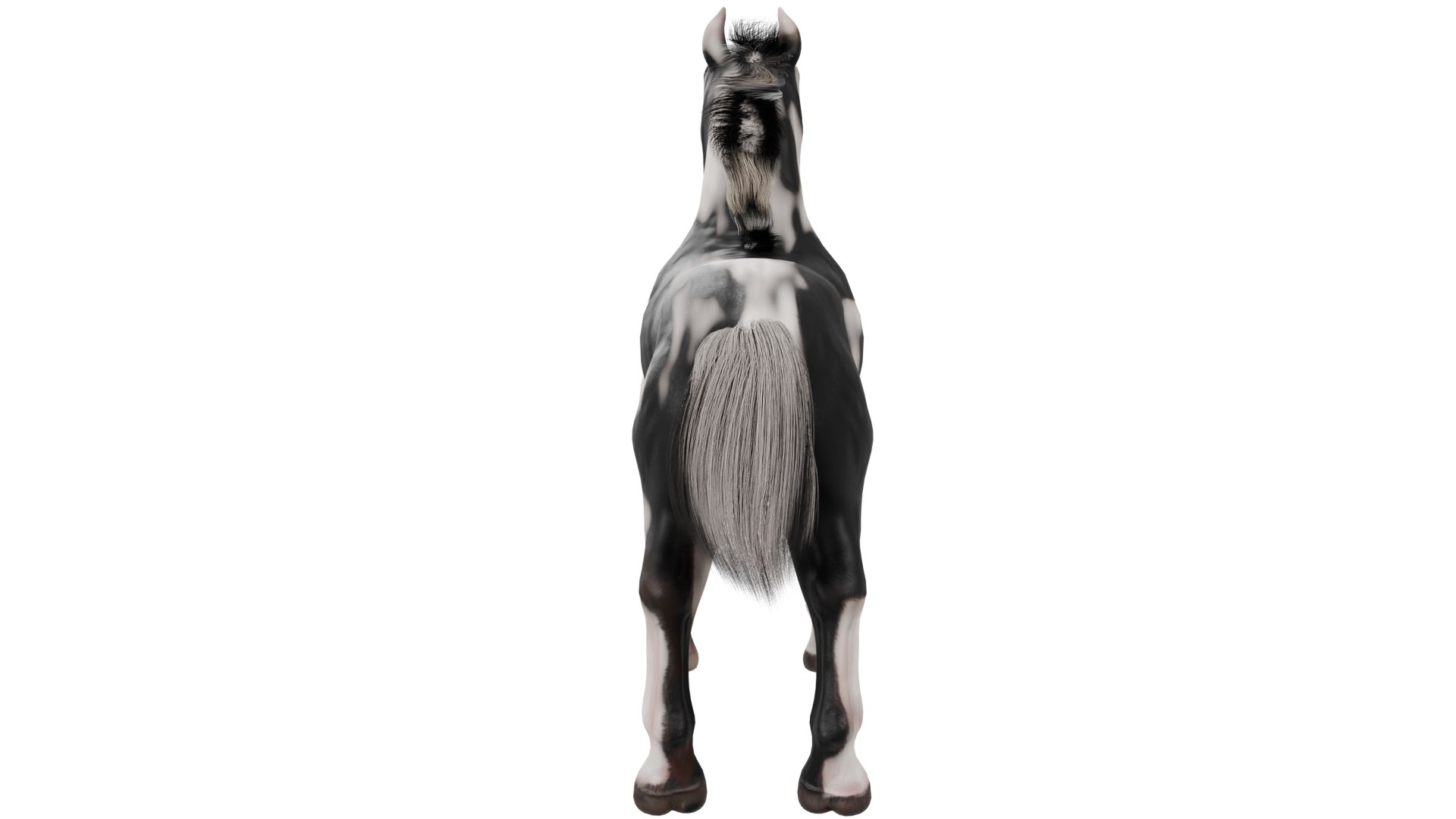 3D Draft Horse Model - TurboSquid 2384506