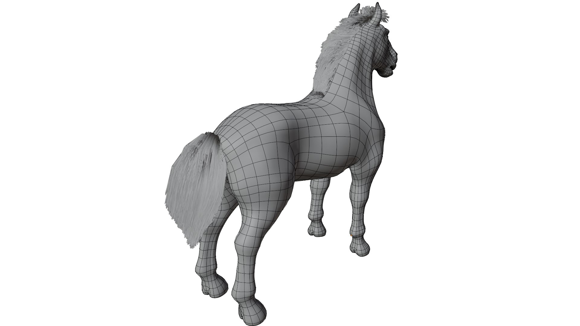 3D Draft Horse Model - TurboSquid 2384506