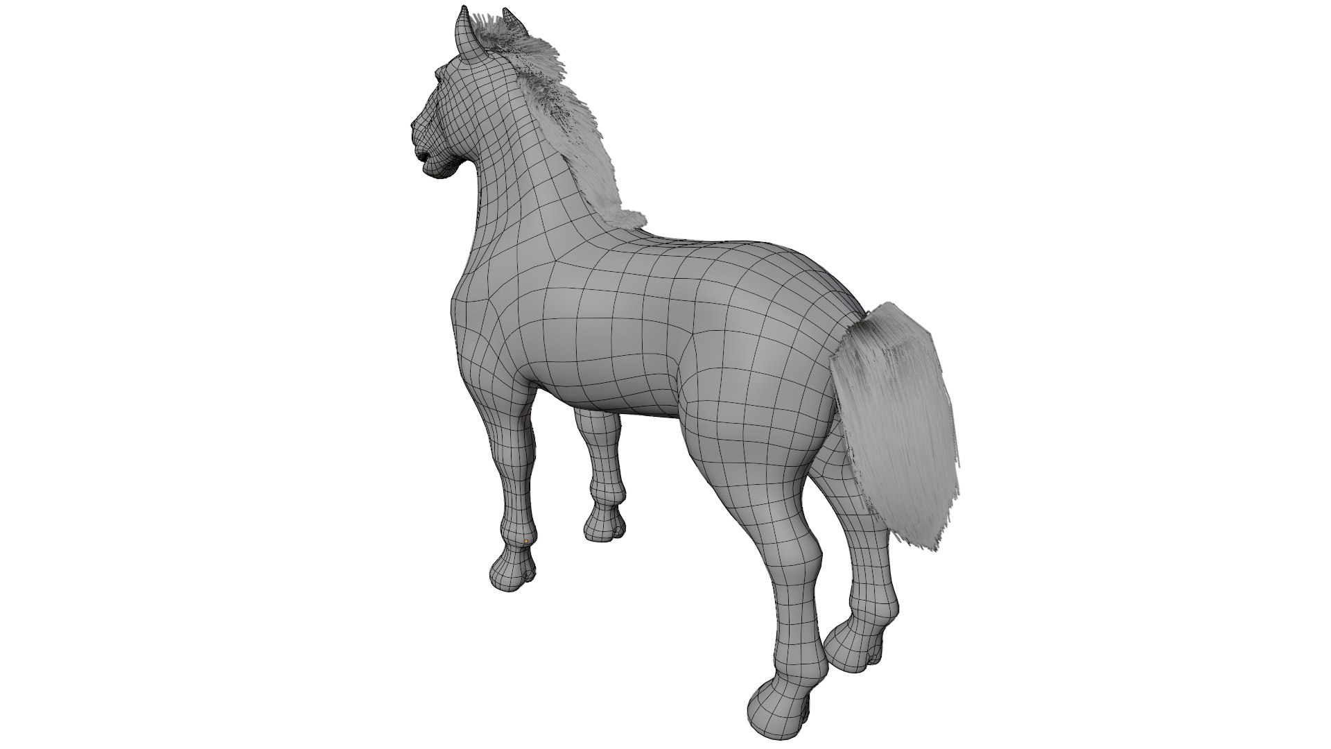 3D Draft Horse Model - TurboSquid 2384506