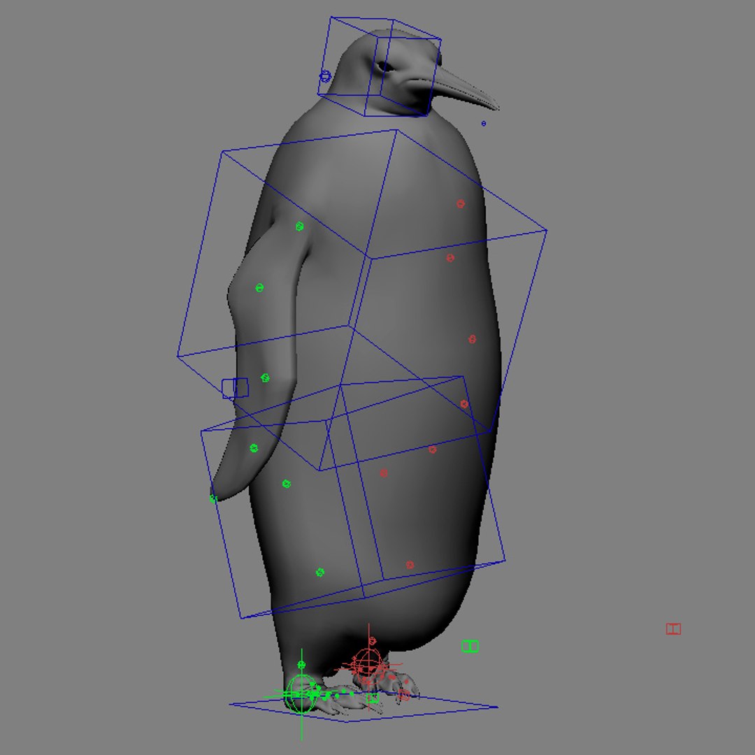 3d Model Photorealistic Penguin