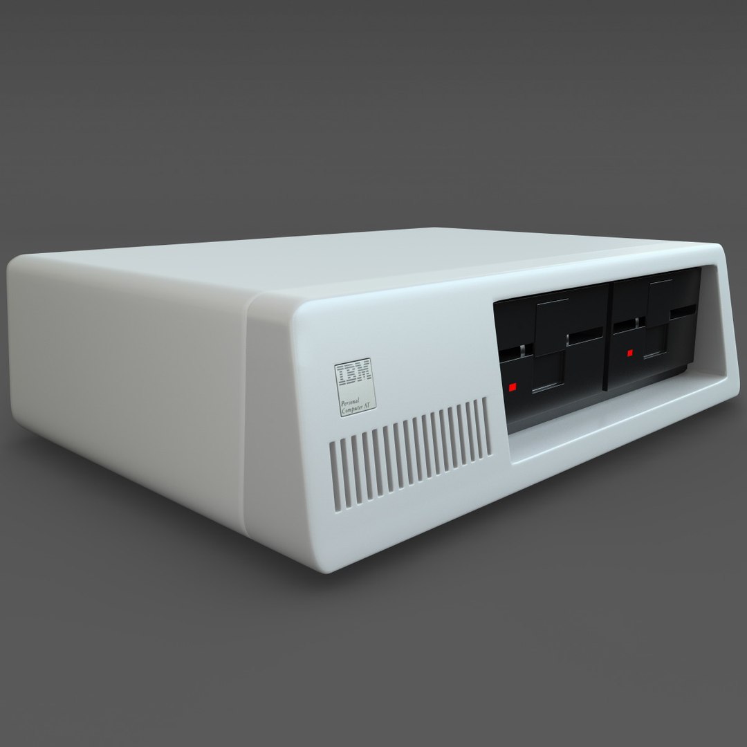 Ibm Pc Xt Computer 3d 3ds