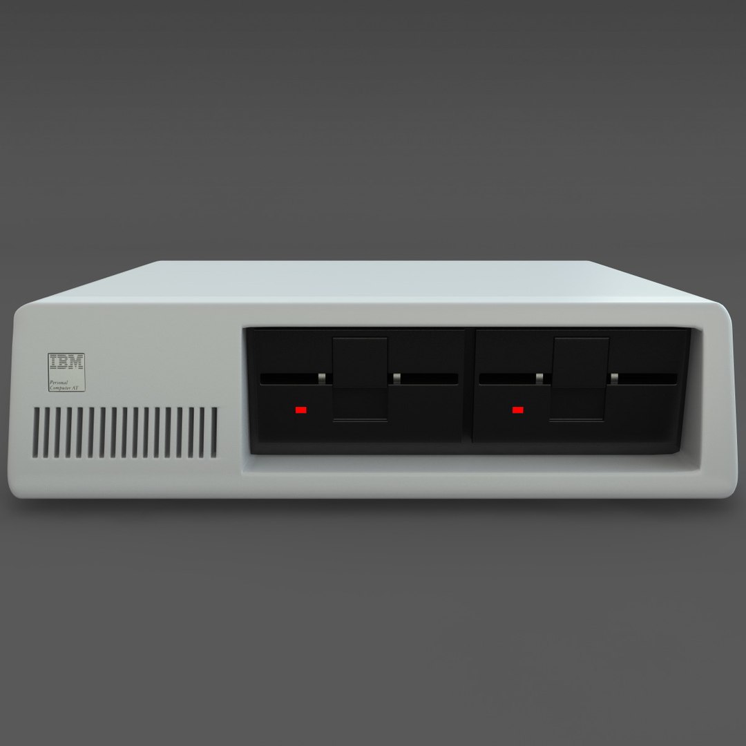 Ibm Pc Xt Computer 3d 3ds