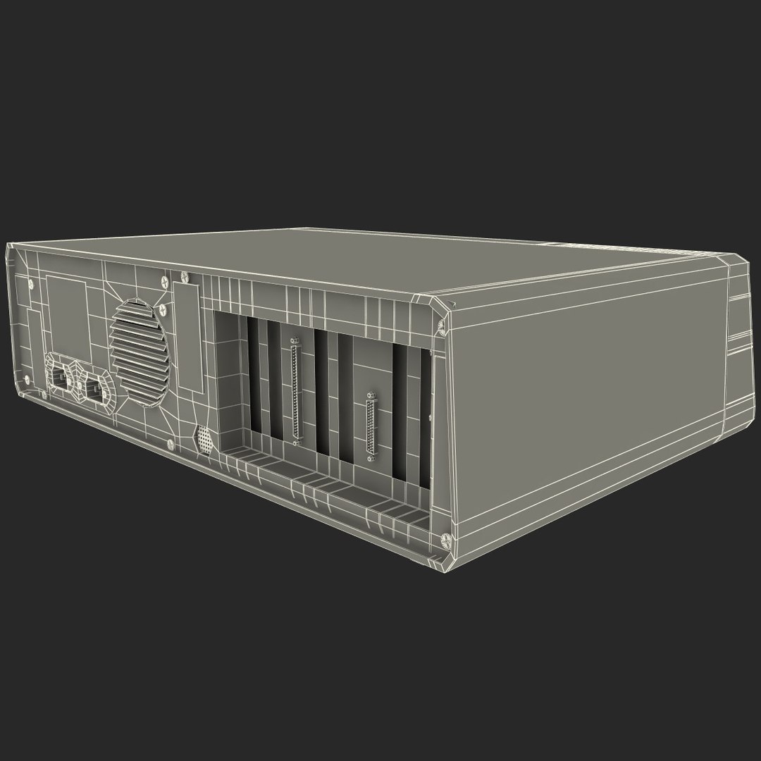 Ibm Pc Xt Computer 3d 3ds