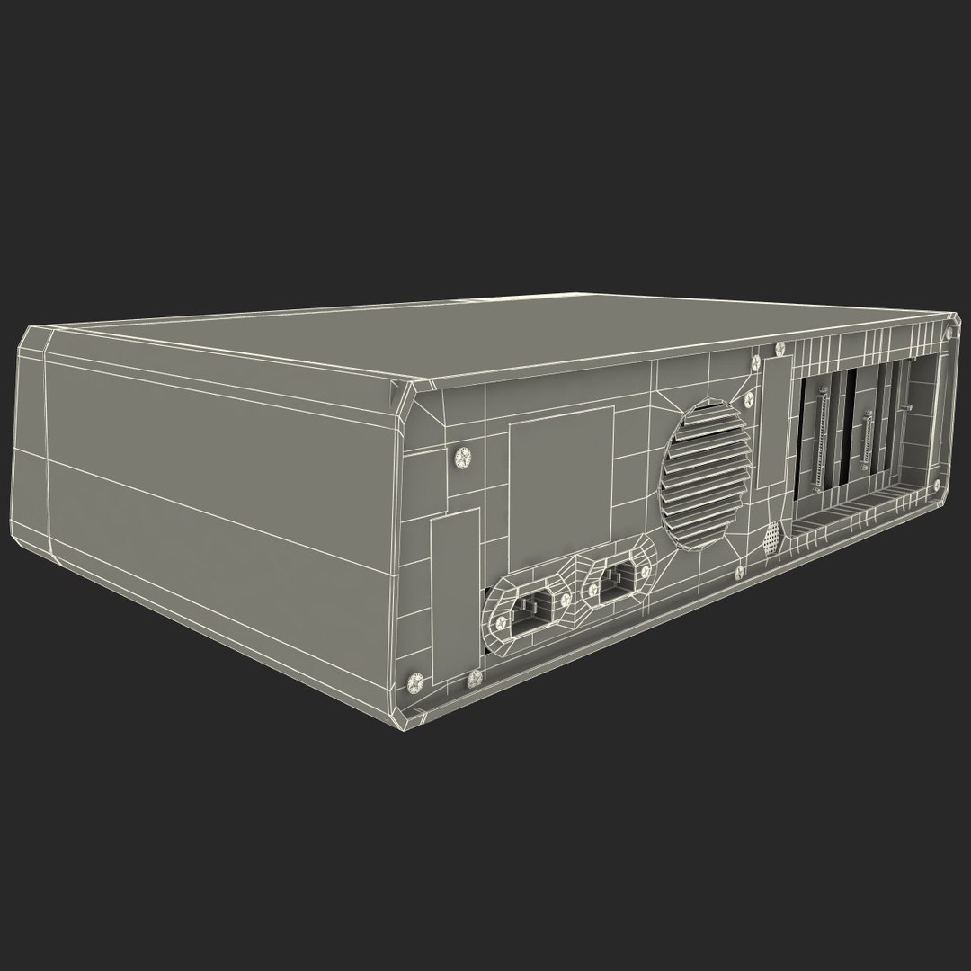 Ibm Pc Xt Computer 3d 3ds