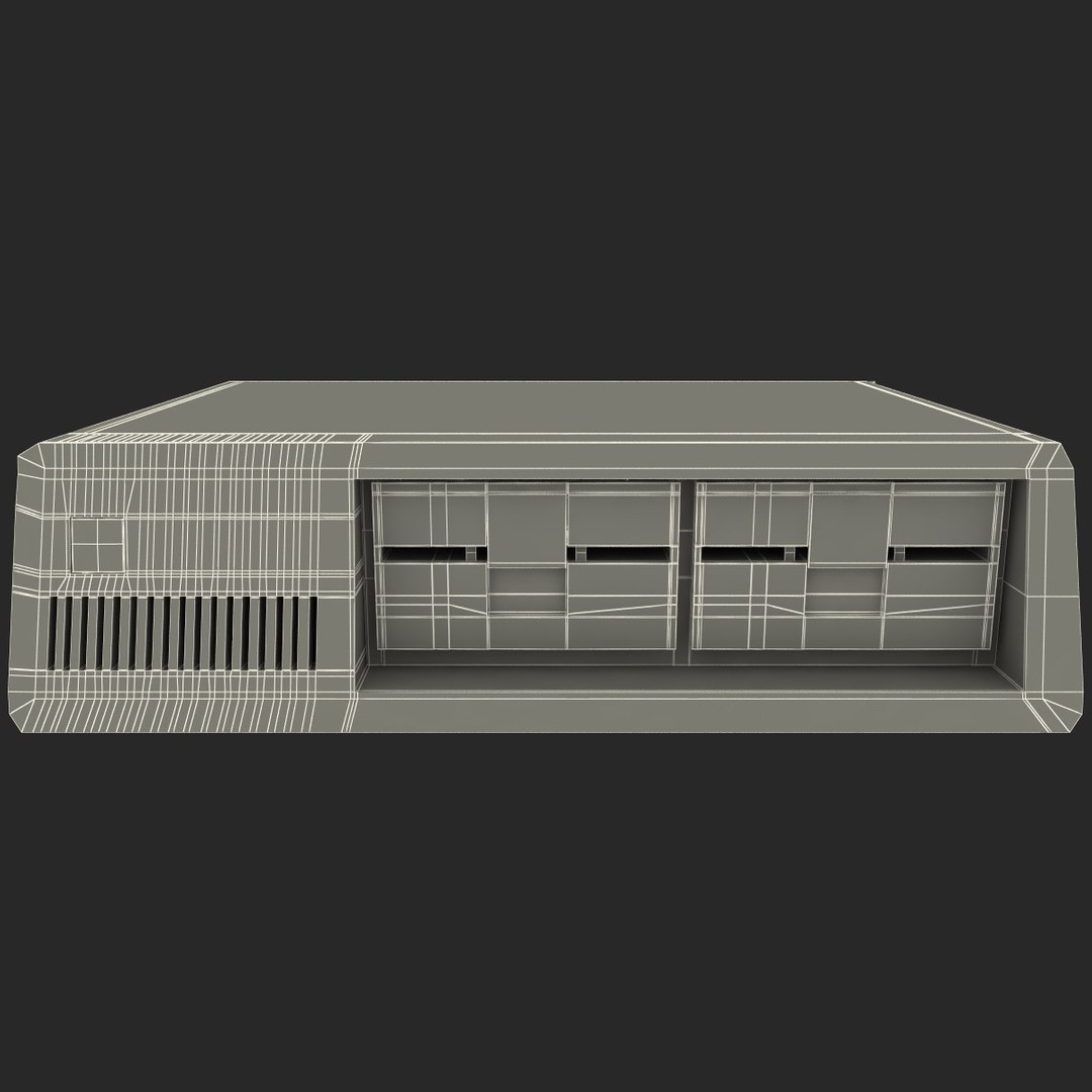 Ibm Pc Xt Computer 3d 3ds